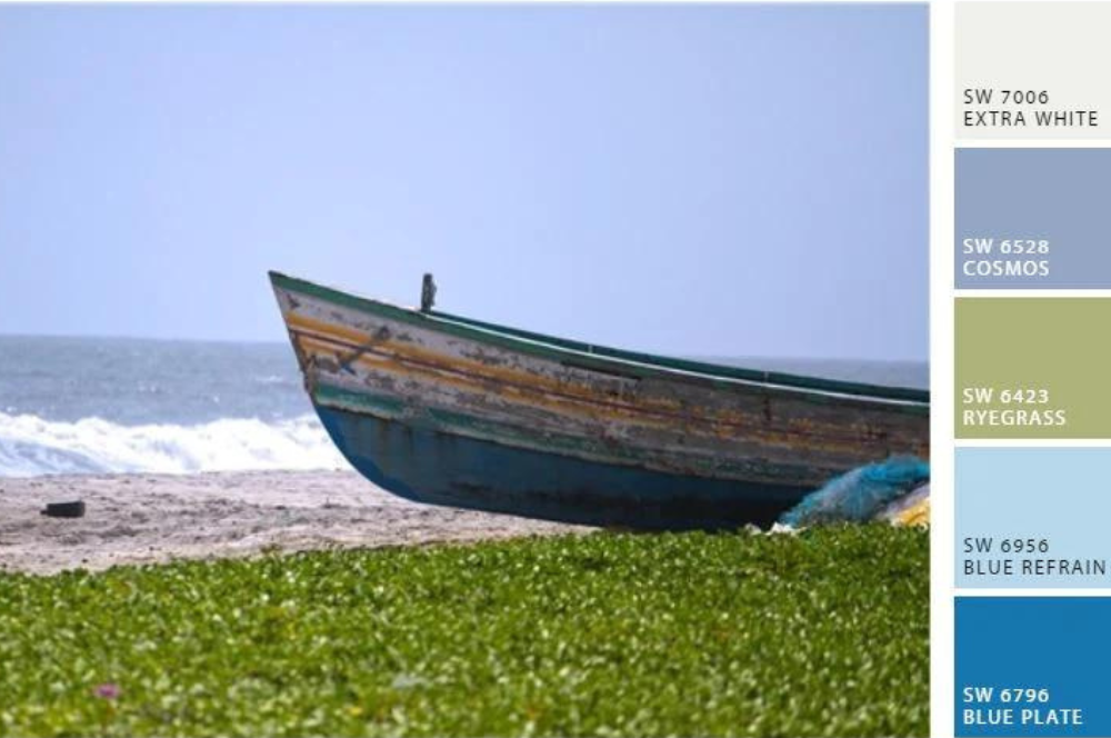 A Color Palette Inspired By The Sea with Sherwin Williams - NW Rugs ...