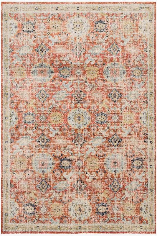 Magnolia Home | Graham Gra-05 Persimmon/Multi - NW Rugs & Furniture
